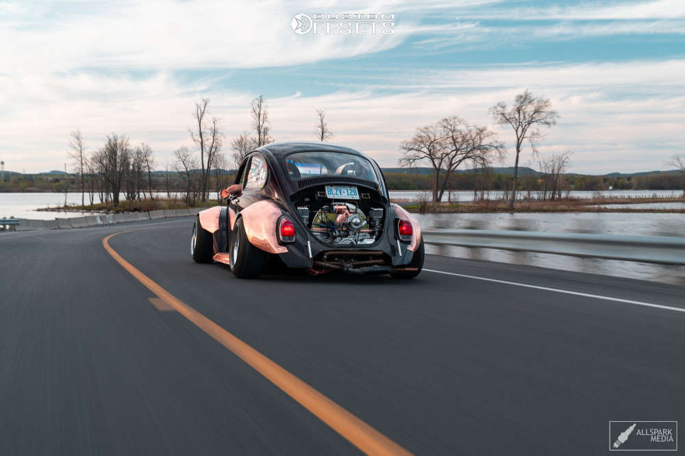 1972 Volkswagen Beetle with 15x10 -45 Diamond Racing Sc Series and 205 ...