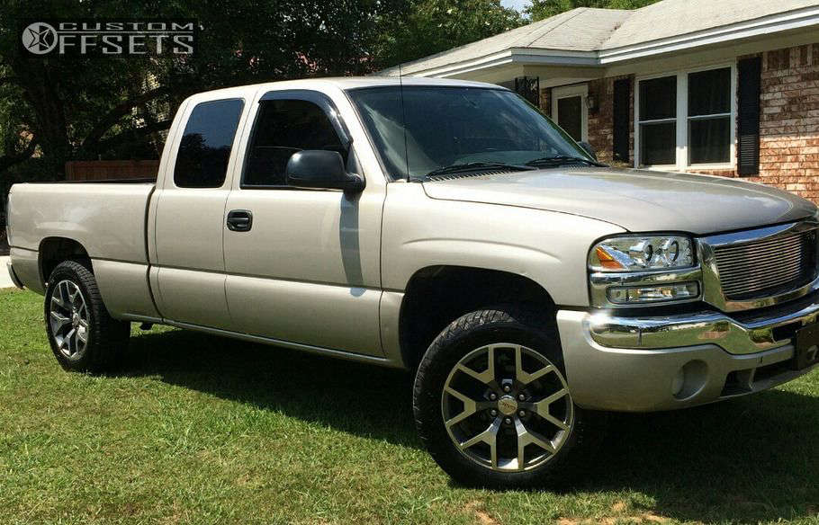 2004 GMC Sierra 1500 with 20x9 25 OEM Wheels 2014 Gmc Sierra Wheels and ...