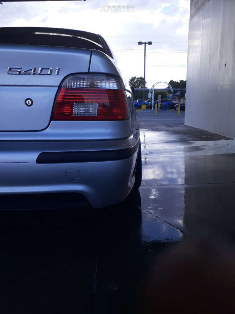 2003 BMW 540i with 18x9.5 22 ESR Sr02 and 215/35R18 Achilles ATR Sport ...