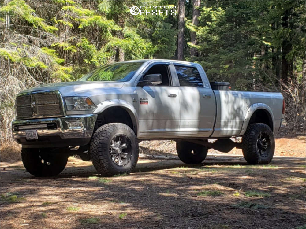 2011 Ram 2500 with 20x10 -24 Cali Offroad Anarchy and 37/12.5R20 Nitto ...