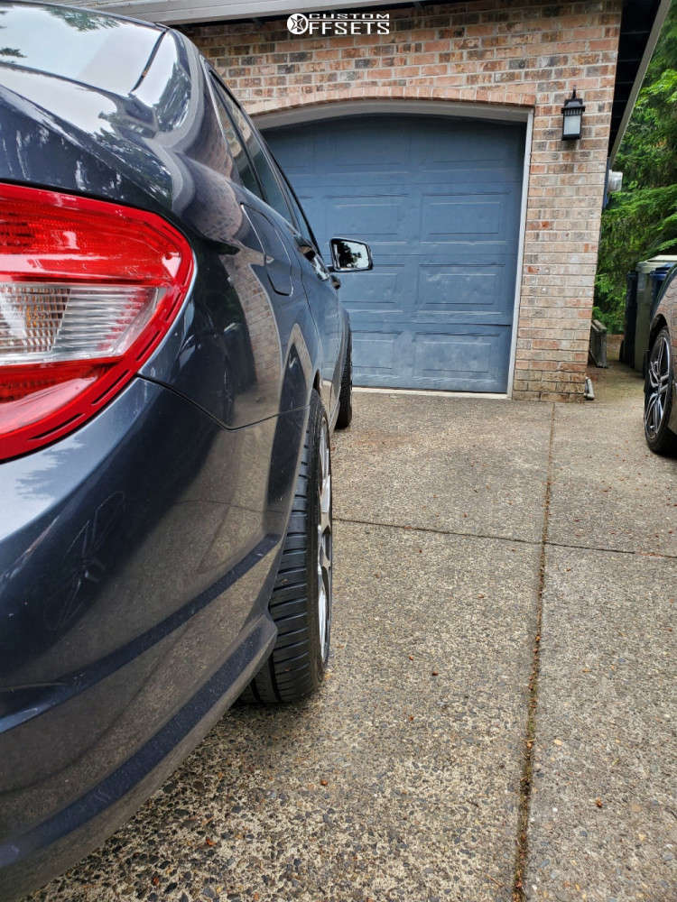 2011 Mercedes-Benz C300 with 18x8.5 32 TSW Nurburgring and 225/40R18 ...