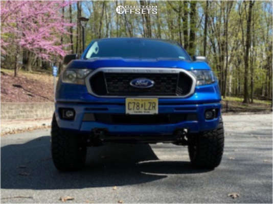 2019 Ford Ranger with 17x9 0 Anthem Off-Road Avenger and 33/12.5R17 ...
