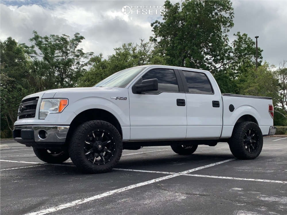 2013 Ford F-150 with 20x10 -19 Fuel Nutz D541 and 305/55R20 Nitto Ridge ...