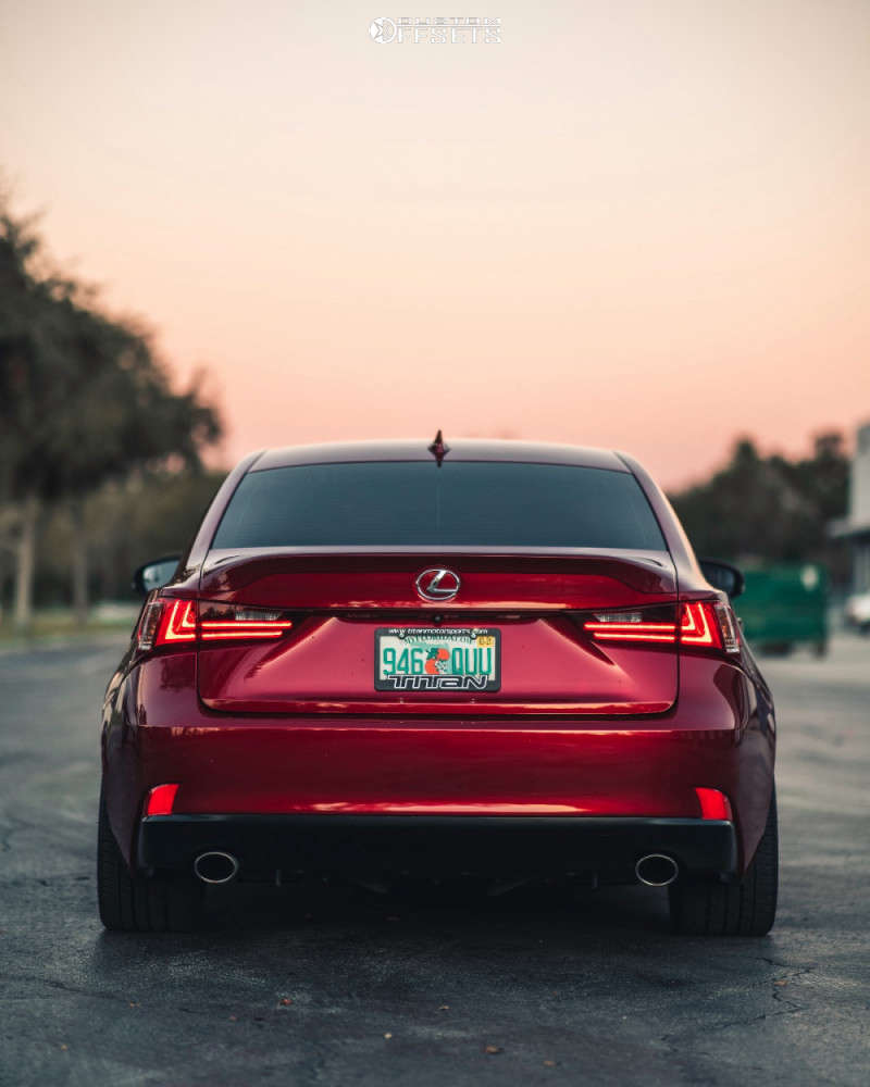 2015 Lexus IS250 with 19x8.5 -9 Stance Sf-07 and 235/35R19 Toyo Tires ...