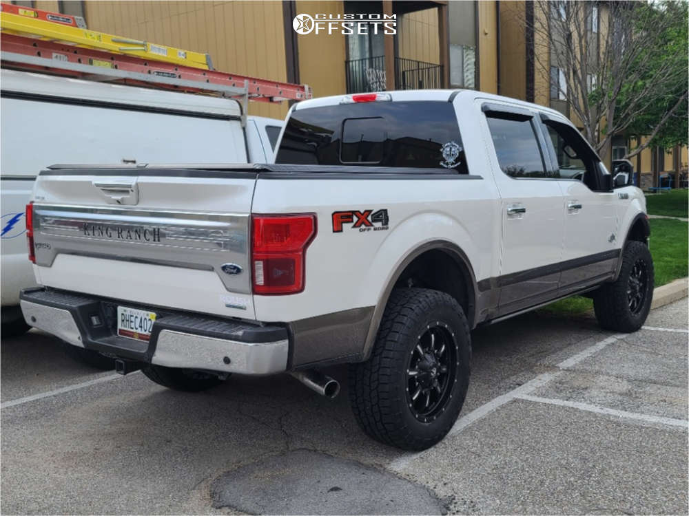 2018 Ford F-150 with 20x9 1 Fuel Krank and 285/65R20 Cooper Discoverer At3 Xlt and Suspension ...
