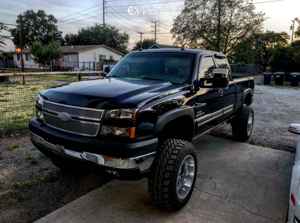 2005 Chevrolet Silverado 2500 HD with 20x12 -44 Dropstars Forged F60p1 ...