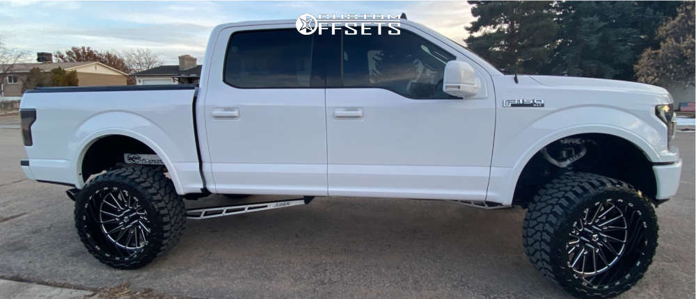 2019 Ford F-150 with 24x12 -44 TIS 547BM and 35/15.5R24 Fury Offroad ...