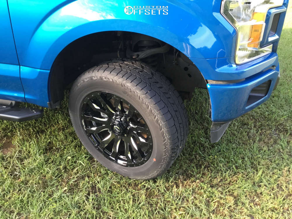 2019 Ford F-150 with 20x9 20 Fuel Blitz and 275/55R20 Hankook Dynapro ...