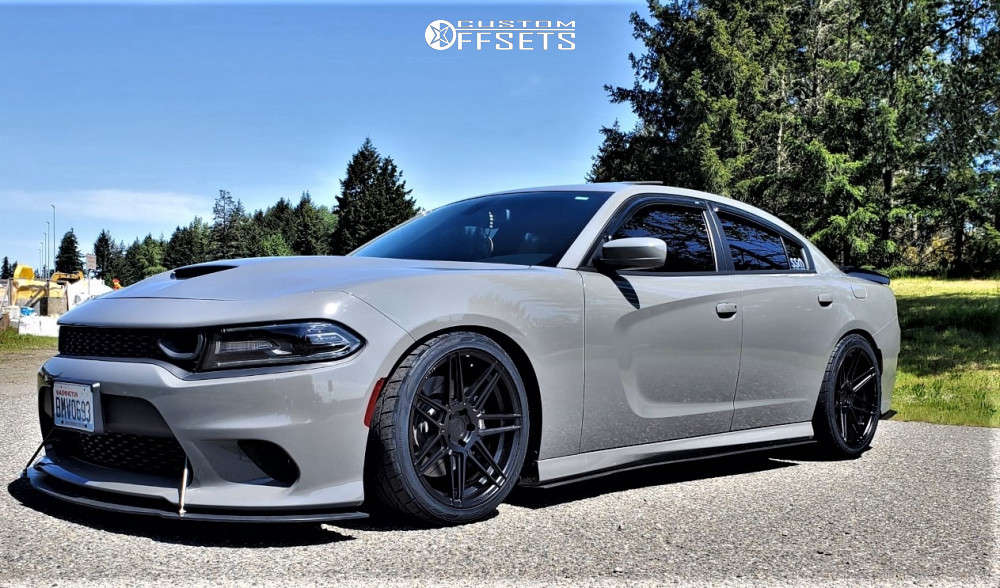 2019 Dodge Charger with 20x10 15 Ferrada F8-fr6 and 275/35R20 Nitto ...