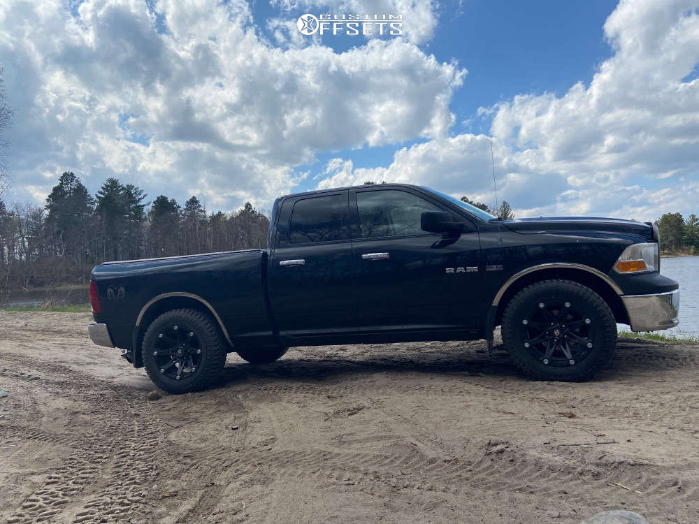2010 Dodge Ram 1500 with 20x9 -12 Ballistic Jester and 285/55R20 Atturo ...