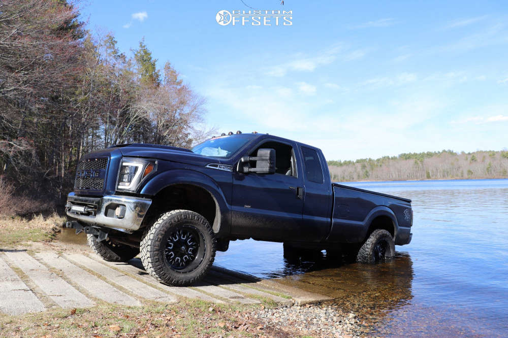 2013 Ford F-250 Super Duty with 20x10 -18 Fuel Stroke and 35/12.5R20 ...