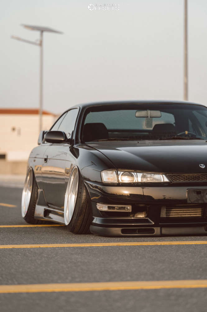 1996 Nissan S14 with 18x9.5 33 BBS Rs and 215/40R18 Accelera Phi-r and ...