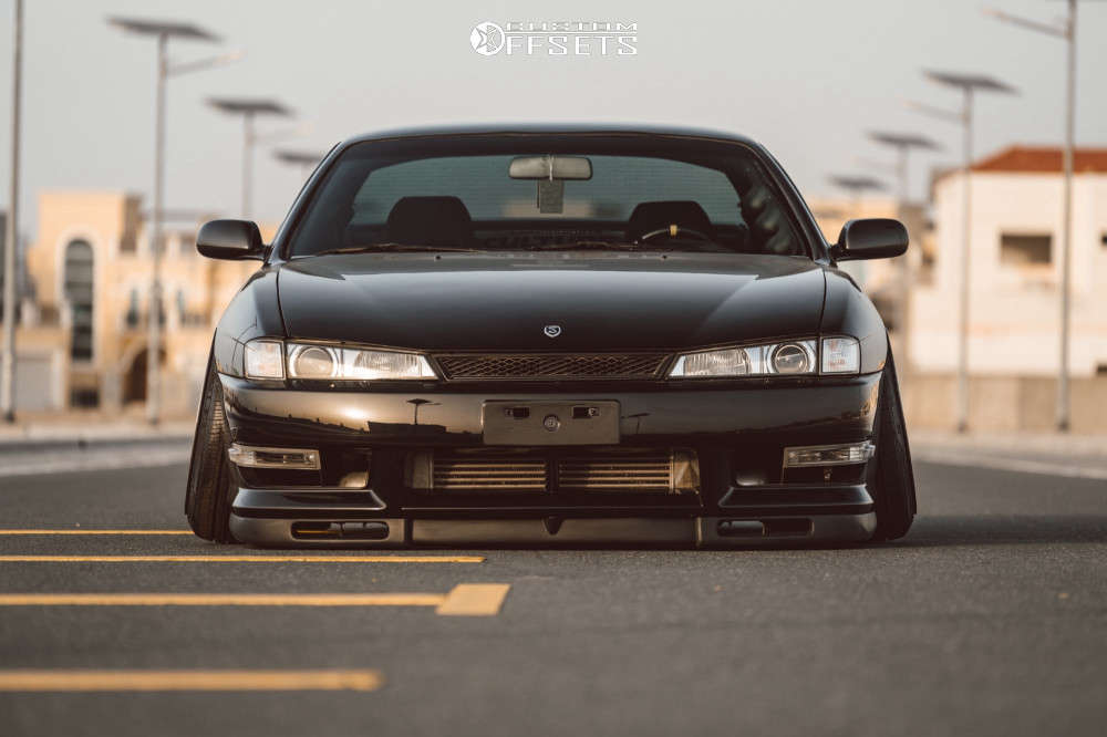 1996 Nissan S14 with 18x9.5 33 BBS Rs and 215/40R18 Accelera Phi-r and ...