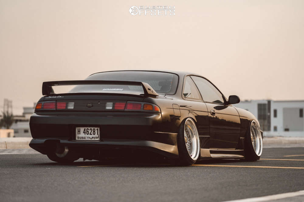 1996 Nissan S14 with 18x9.5 33 BBS Rs and 215/40R18 Accelera Phi-r and ...