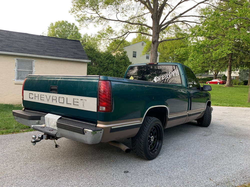 1996 Chevrolet C1500 with 17x9 -12 Vision D Window and 245/45R17 ...