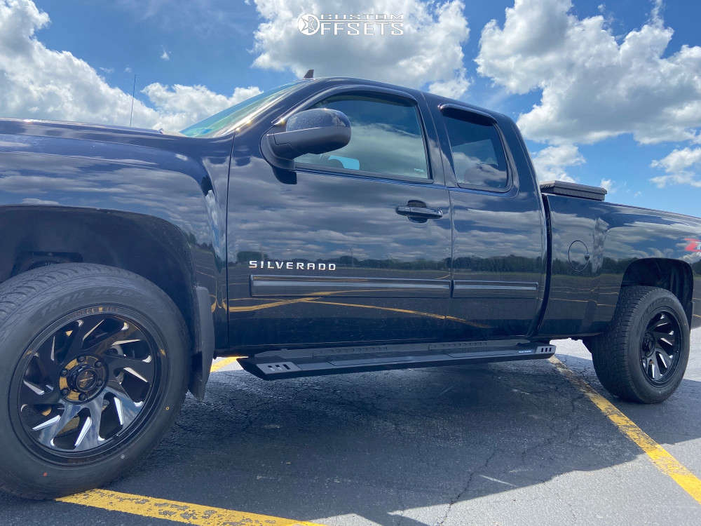 2013 Chevrolet Silverado 1500 with 20x10 -19 Centerline Lt7 and 285 ...