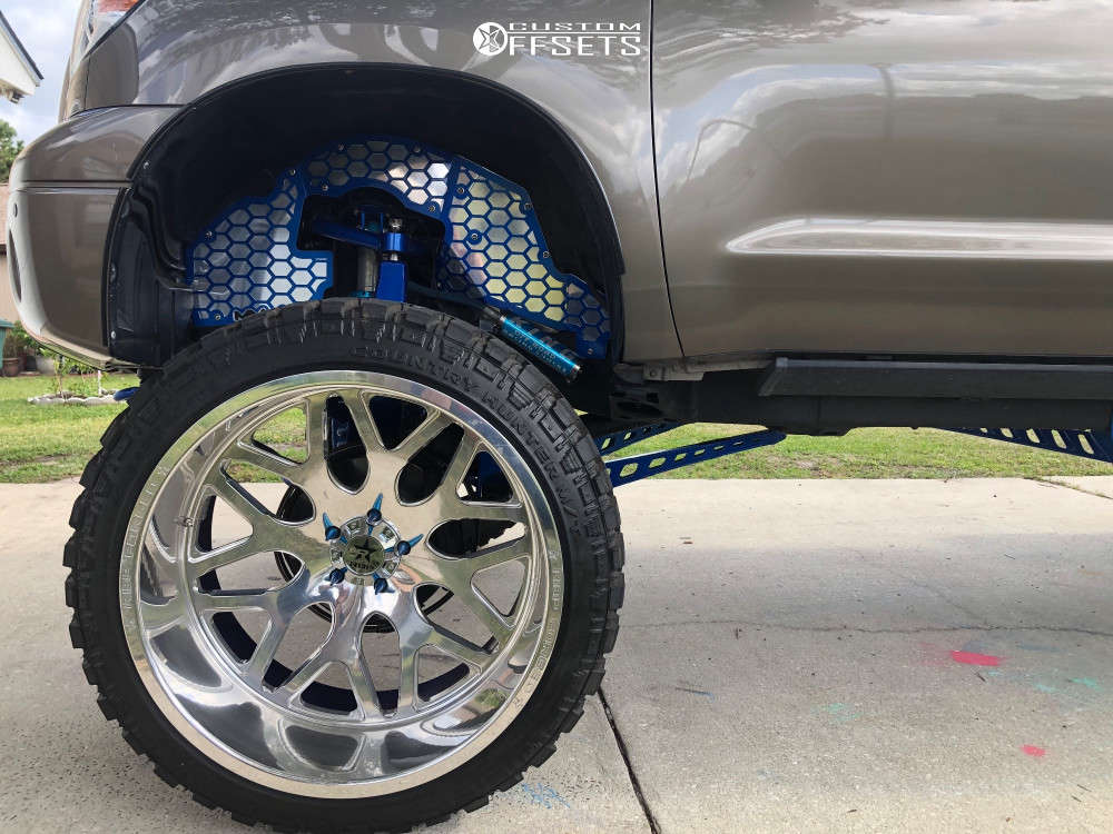 2008 Toyota Tundra with 28x16 -101 RBP Forged Atomic and 40/15.5R28 ...