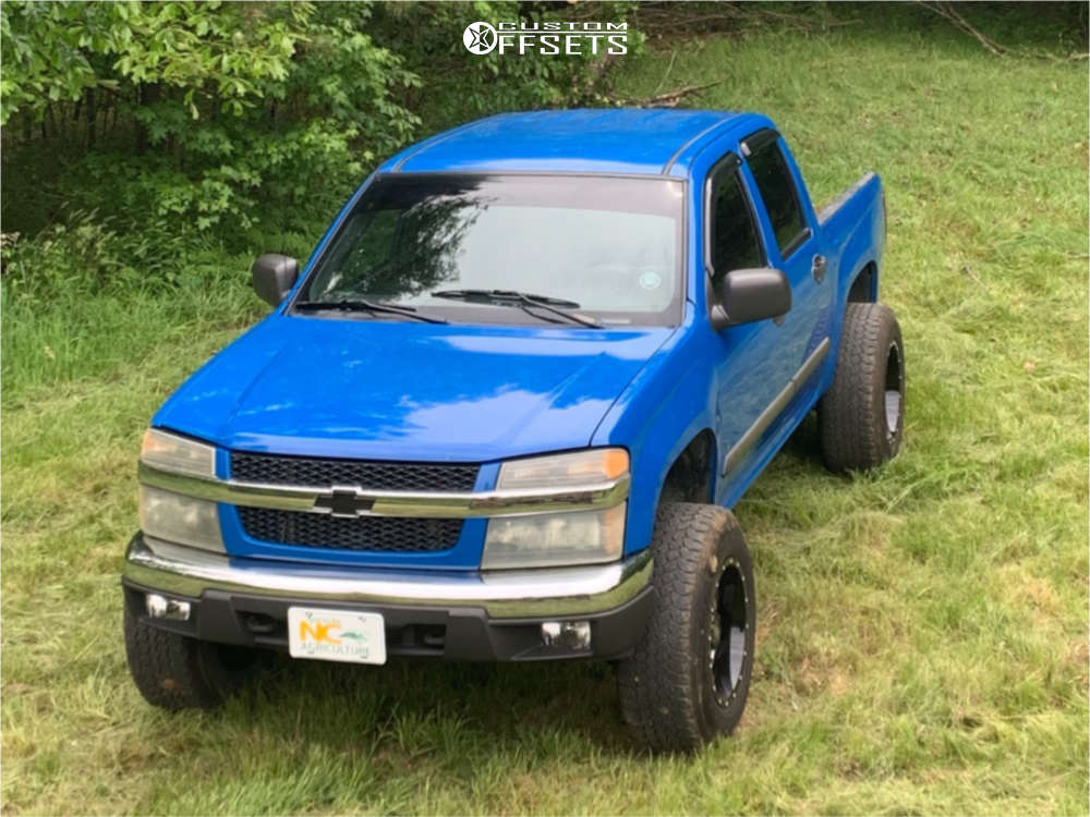 2007 Chevrolet Colorado with 17x10 -24 Moto Metal Mo962 and 245/70R17 ...