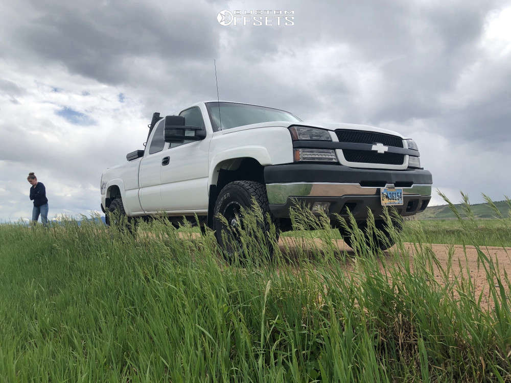 2003 Chevrolet Silverado 2500 HD with 16x8 0 Raceline Assault and 285 ...