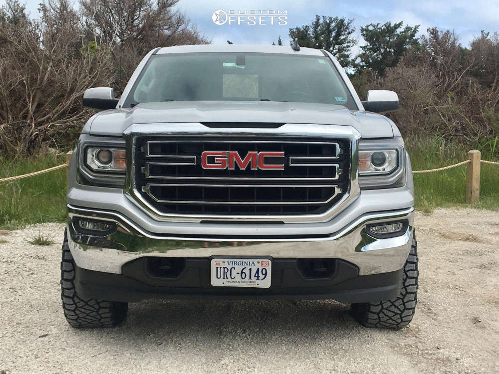 2016 GMC Sierra 1500 with 20x10 -19 Hostile Sprocket and 33/12.5R20 ...