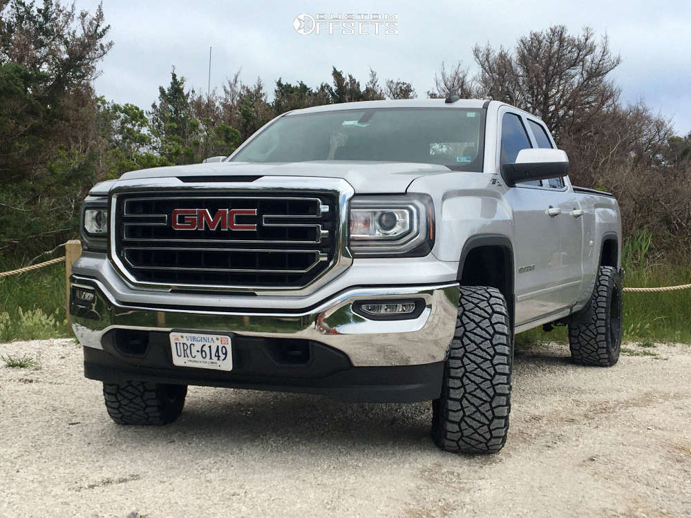 2016 GMC Sierra 1500 with 20x10 -19 Hostile Sprocket and 33/12.5R20 ...