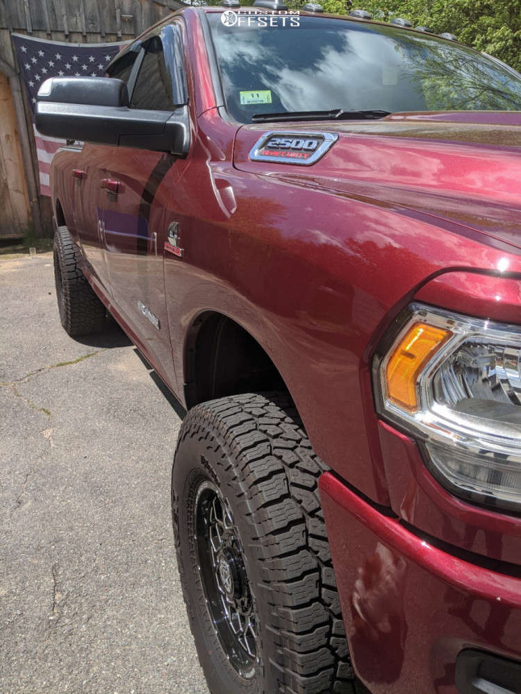 2019 Ram 2500 with 18x9 18 Anthem Off-Road Avenger and 37/12.5R18 Falken WildPeak AT3W and ...