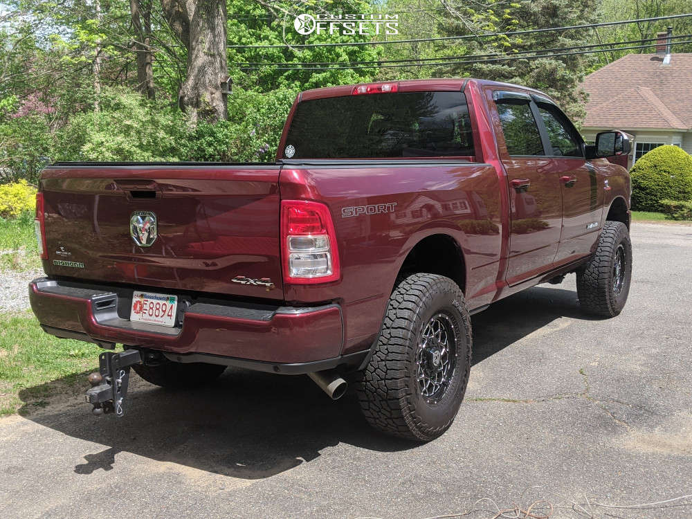 2019 Ram 2500 with 18x9 18 Anthem Off-Road Avenger and 37/12.5R18 Falken WildPeak AT3W and ...