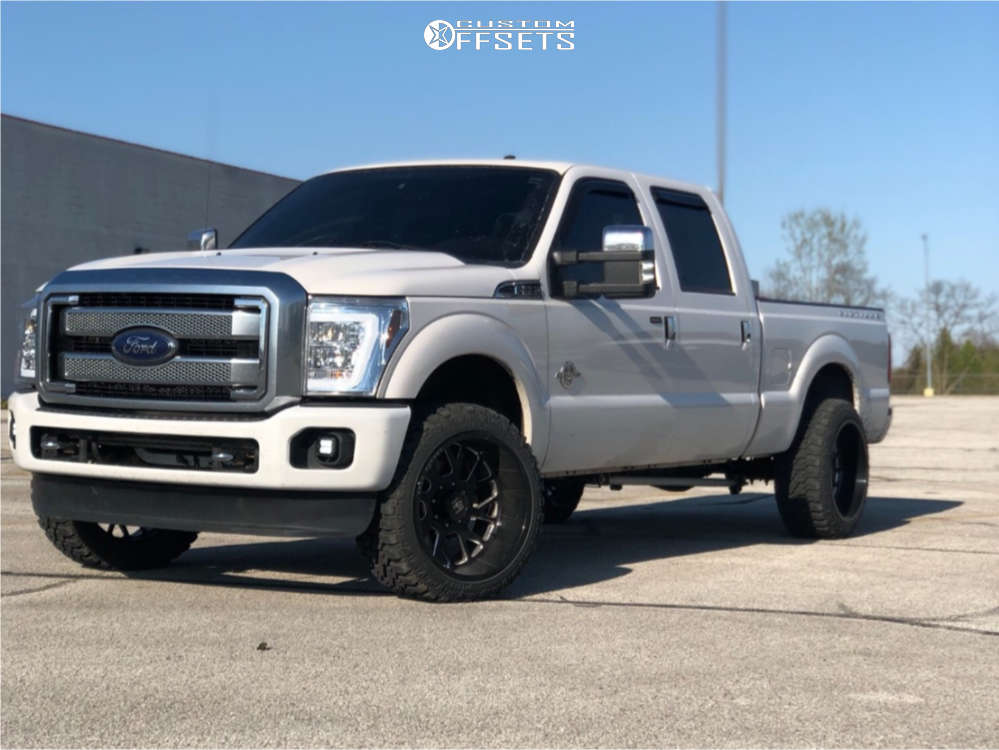 2015 Ford F-250 Super Duty with 22x12 -51 Gear Forged F71bm1 and 33/12 ...