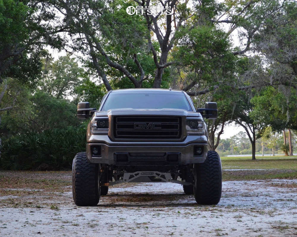 2014 GMC Sierra 1500 with 26x16 -101 American Force Aka Ss and 37/13 ...