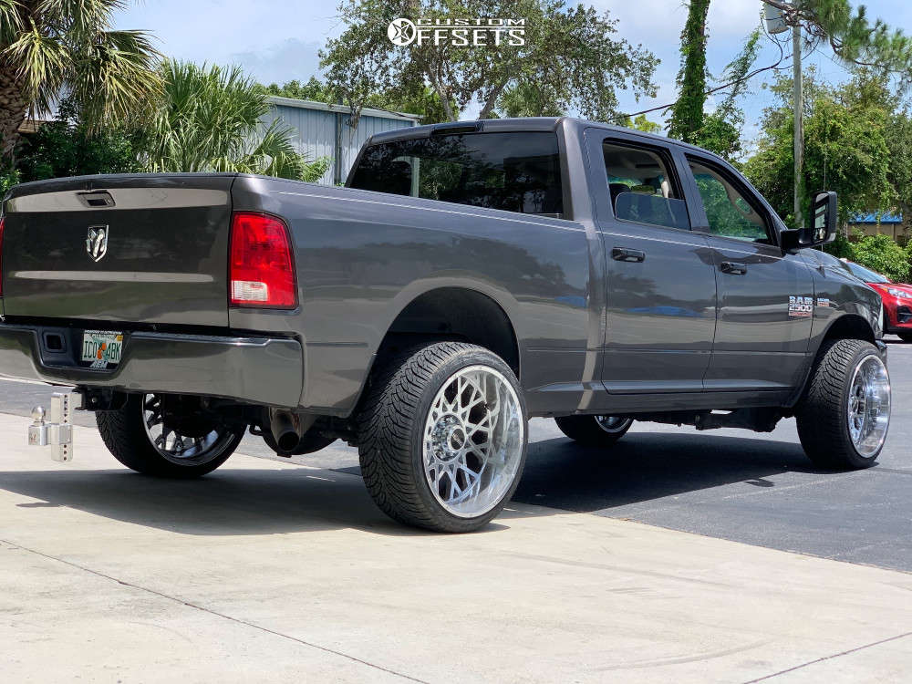 2015 Ram 2500 with 24x12 -51 Vision Rocker and 305/35R24 Atturo Az800 ...