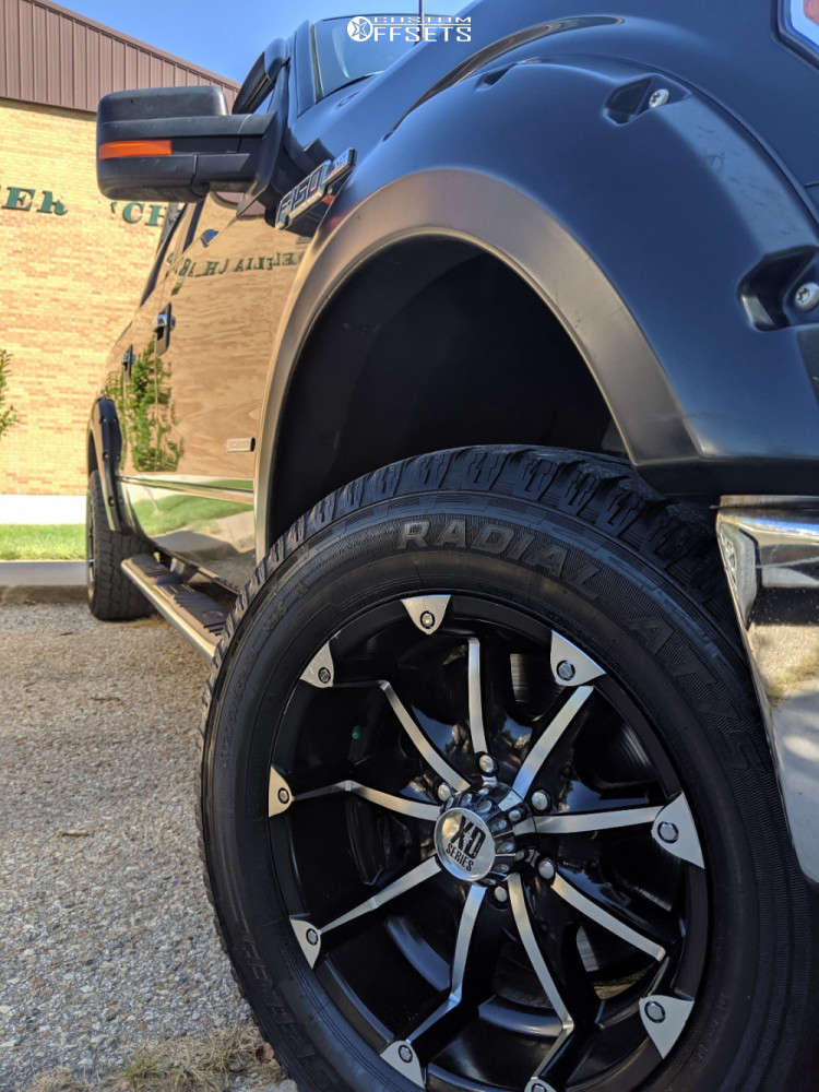 2012 Ford F-150 with 18x9 -12 XD Badlands and 275/65R18 Wild Spirit ...