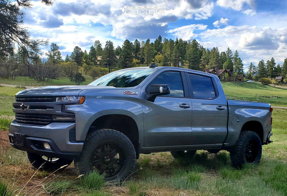 2020 Chevrolet Silverado 1500 with 20x9 0 Mickey Thompson Sidebiter Ii ...