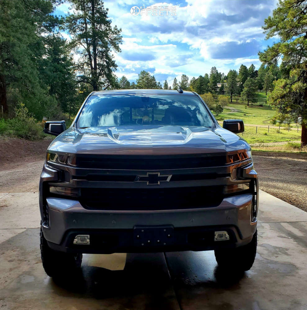 2020 Chevrolet Silverado 1500 with 20x9 0 Mickey Thompson Sidebiter Ii ...