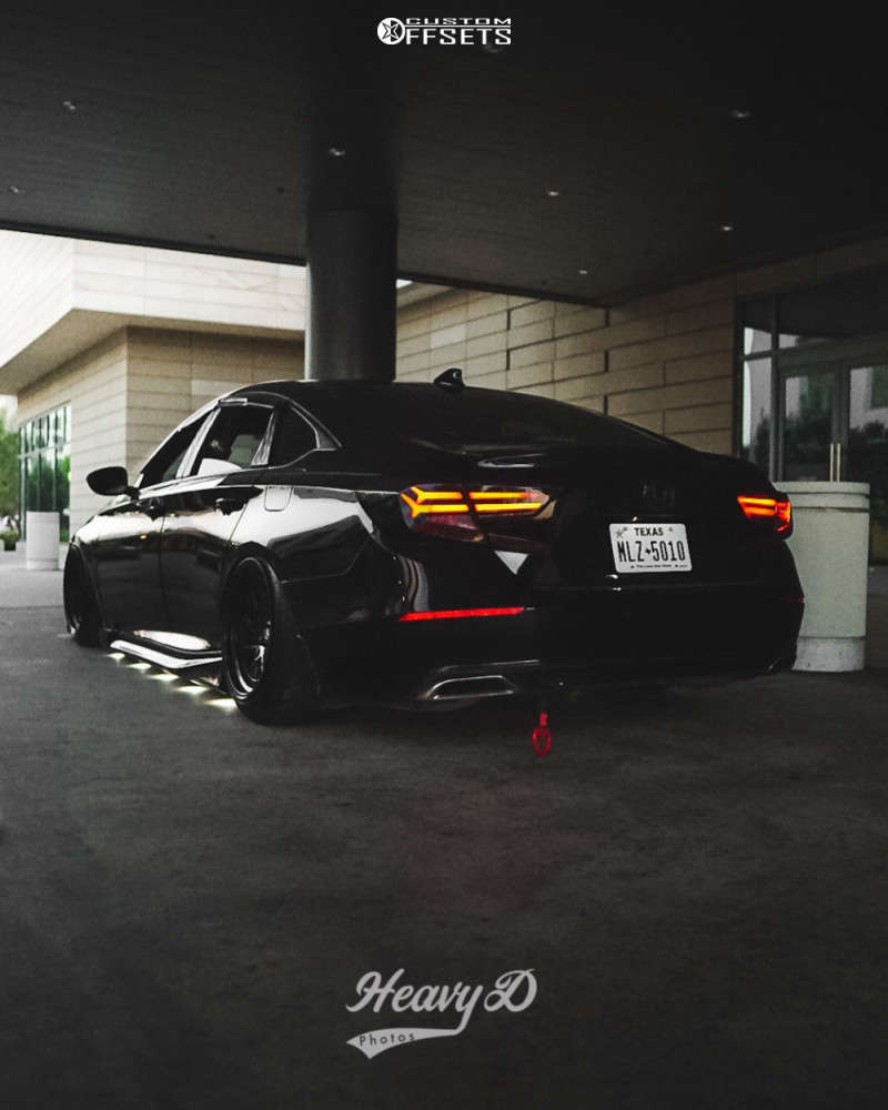 2019 Honda Accord with 18x10.5 22 ESR Cs3 and 235/45R18 Federal SS595 ...