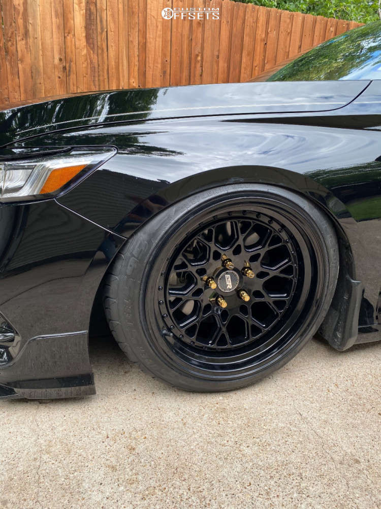 2019 Honda Accord with 18x10.5 22 ESR Cs3 and 235/45R18 Federal SS595 ...
