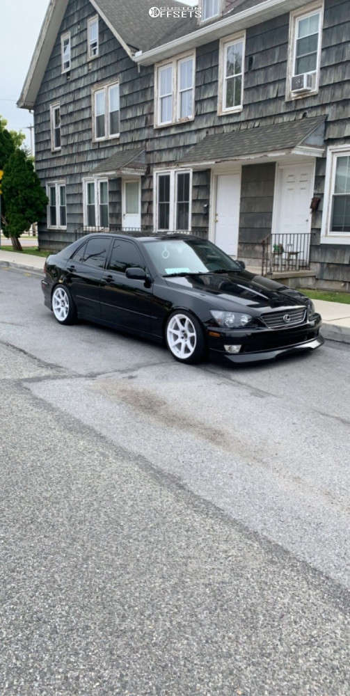 2001 Lexus IS300 with 17x9 30 MB Wheels Battles and 235/40R17 Nankang ...