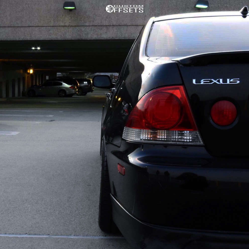2001 Lexus IS300 with 17x9 30 MB Wheels Battles and 235/40R17 Nankang ...