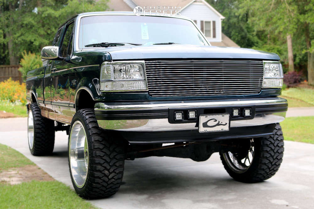 1995 Ford F-150 with 24x12 -51 Fuel Forged Ff19 and 35/12.5R24 RBP ...