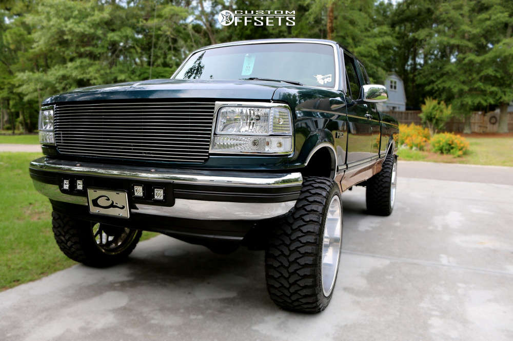 1995 Ford F-150 with 24x12 -51 Fuel Forged Ff19 and 35/12.5R24 RBP ...