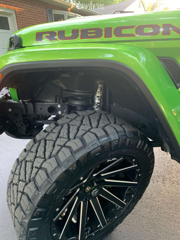 2020 Jeep Wrangler with 22x10 -18 Fuel Contra and 35/12.5R22 Nitto ...