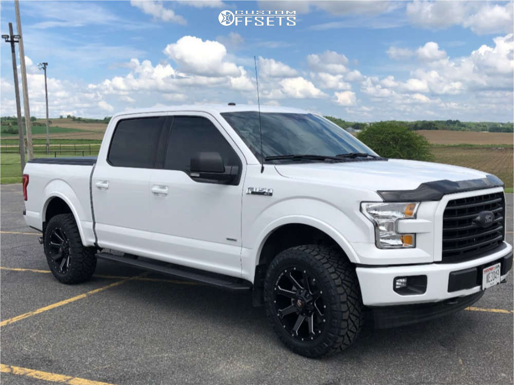 2017 Ford F-150 with 20x9 18 Ballistic Hawk and 275/60R20 Nitto Ridge ...