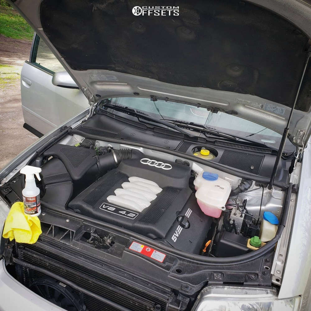 2001 Audi A6 Quattro with 20x9.5 30 Stance Sc-8 and 245/35R20 Nitto Nt ...