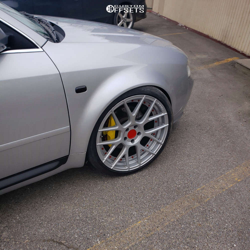 2001 Audi A6 Quattro with 20x9.5 30 Stance Sc-8 and 245/35R20 Nitto Nt ...
