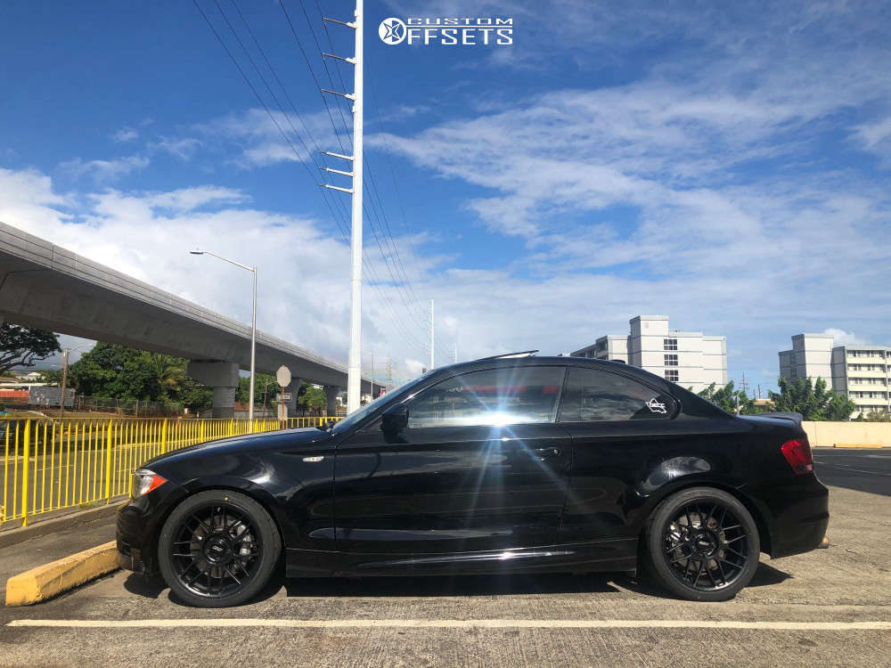 2012 BMW 135i with 18x8.5 45 Apex Arc-8 and 225/40R18 Firestone ...