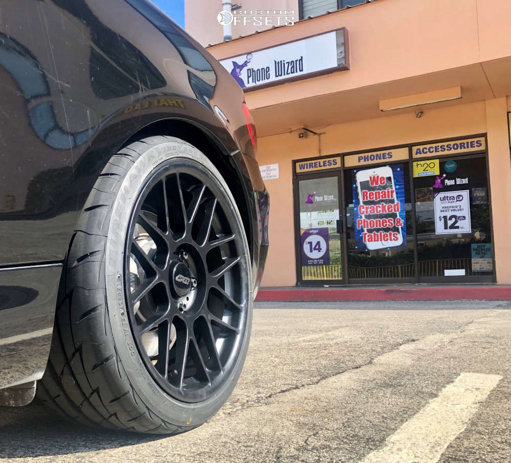 2012 BMW 135i with 18x8.5 45 Apex Arc-8 and 225/40R18 Firestone ...
