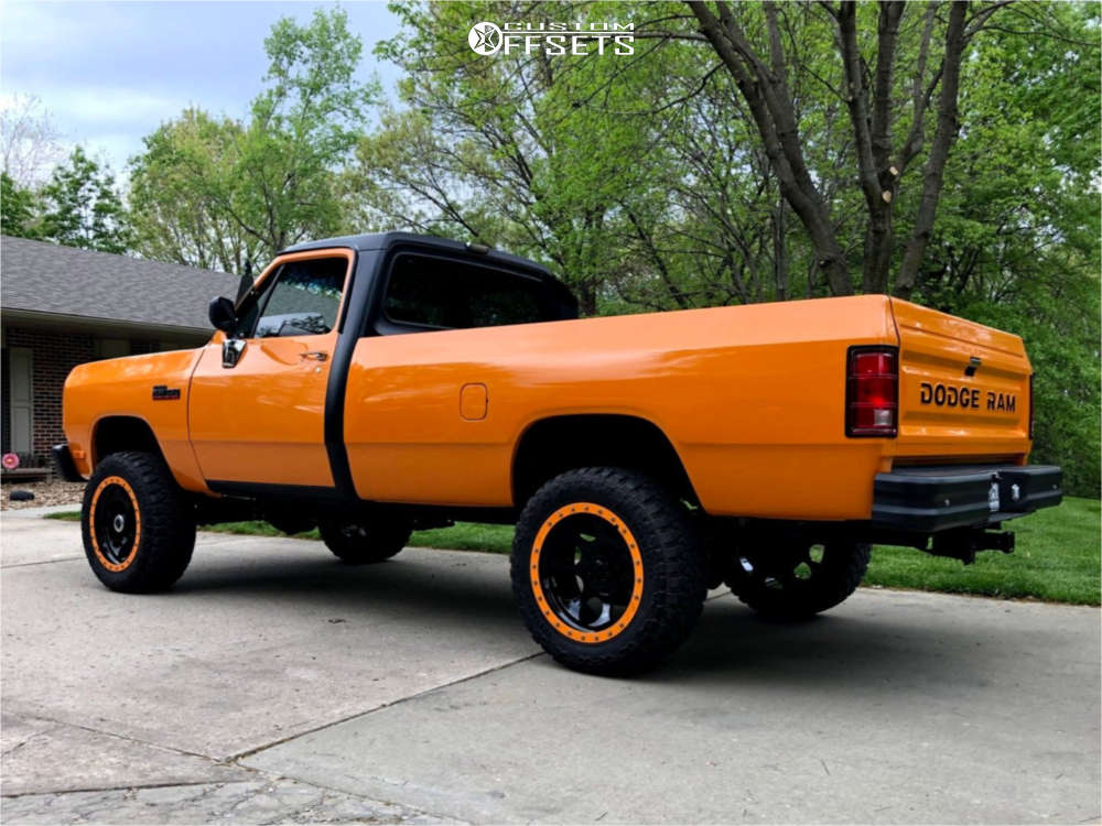 1991 Dodge W250 with 20x10 -24 Mickey Thompson Classic Baja Lock and 33 ...