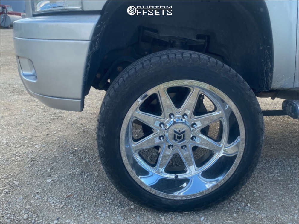 2011 Chevrolet Silverado 3500 HD with 22x12 -44 Dropstars 655c and 305 ...