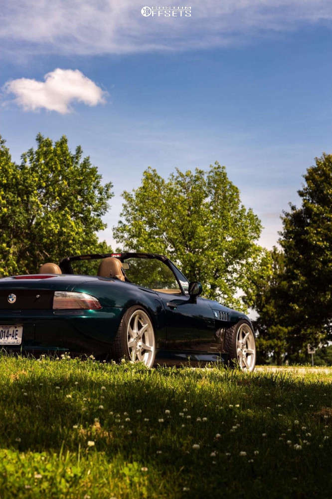 1997 BMW Z3 with 19x9 30 Breyton Visions and 245/35R19 General G-max As ...