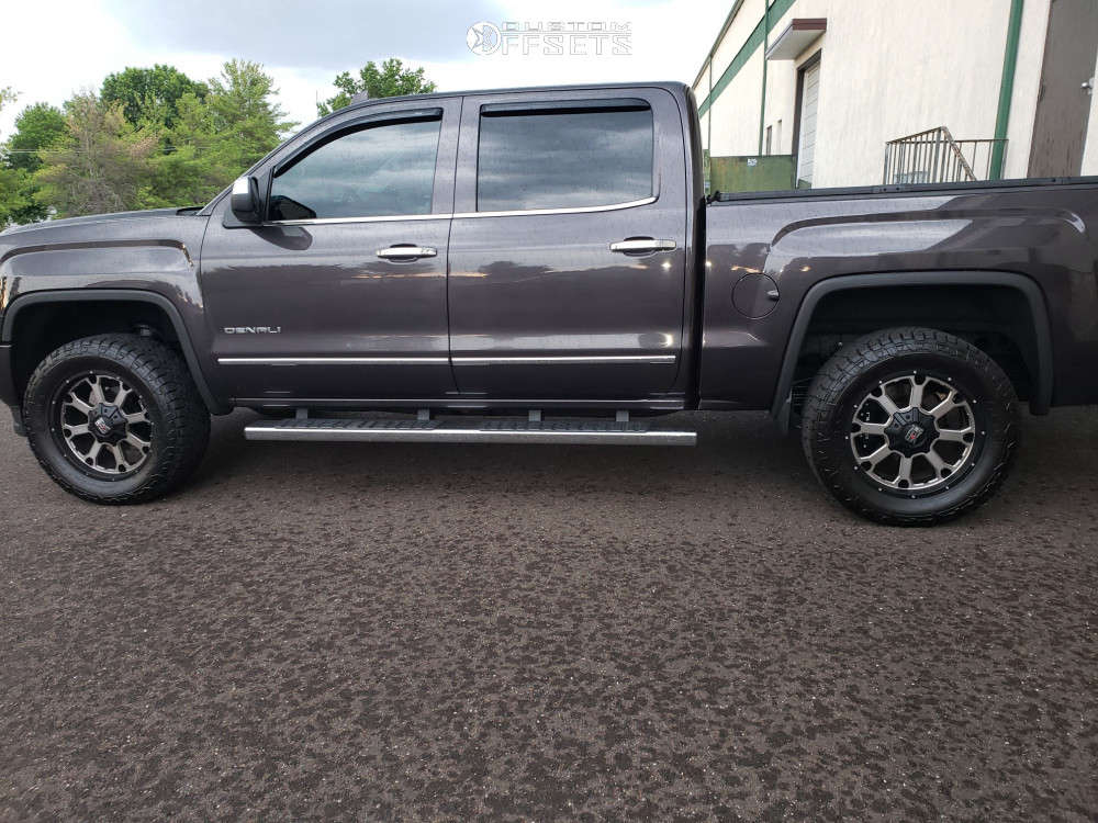 2015 GMC Sierra 1500 with 20x9 0 XD Xd825 and 305/55R20 Fuel Gripper At ...