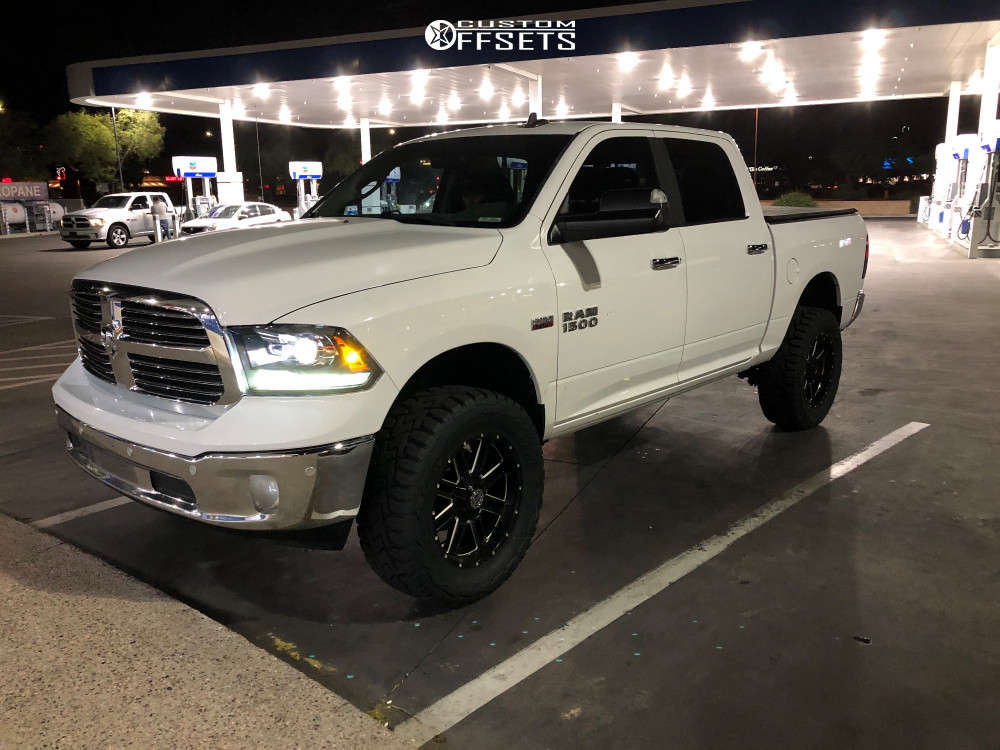 2018 Dodge Ram 1500 with 20x9 -12 Scorpion Sc18 and 35/12.5R20 Toyo ...
